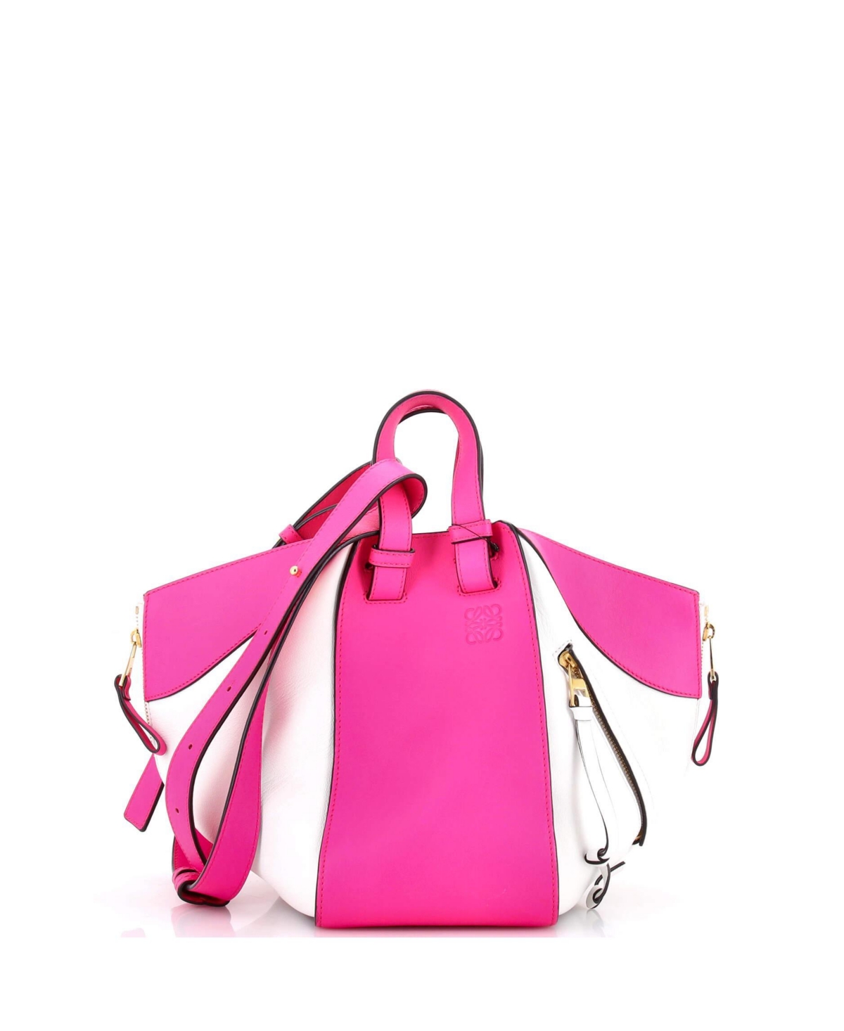 Click here for Pre-Owned Loewe Small Hammock Bag Leather - Pink prices