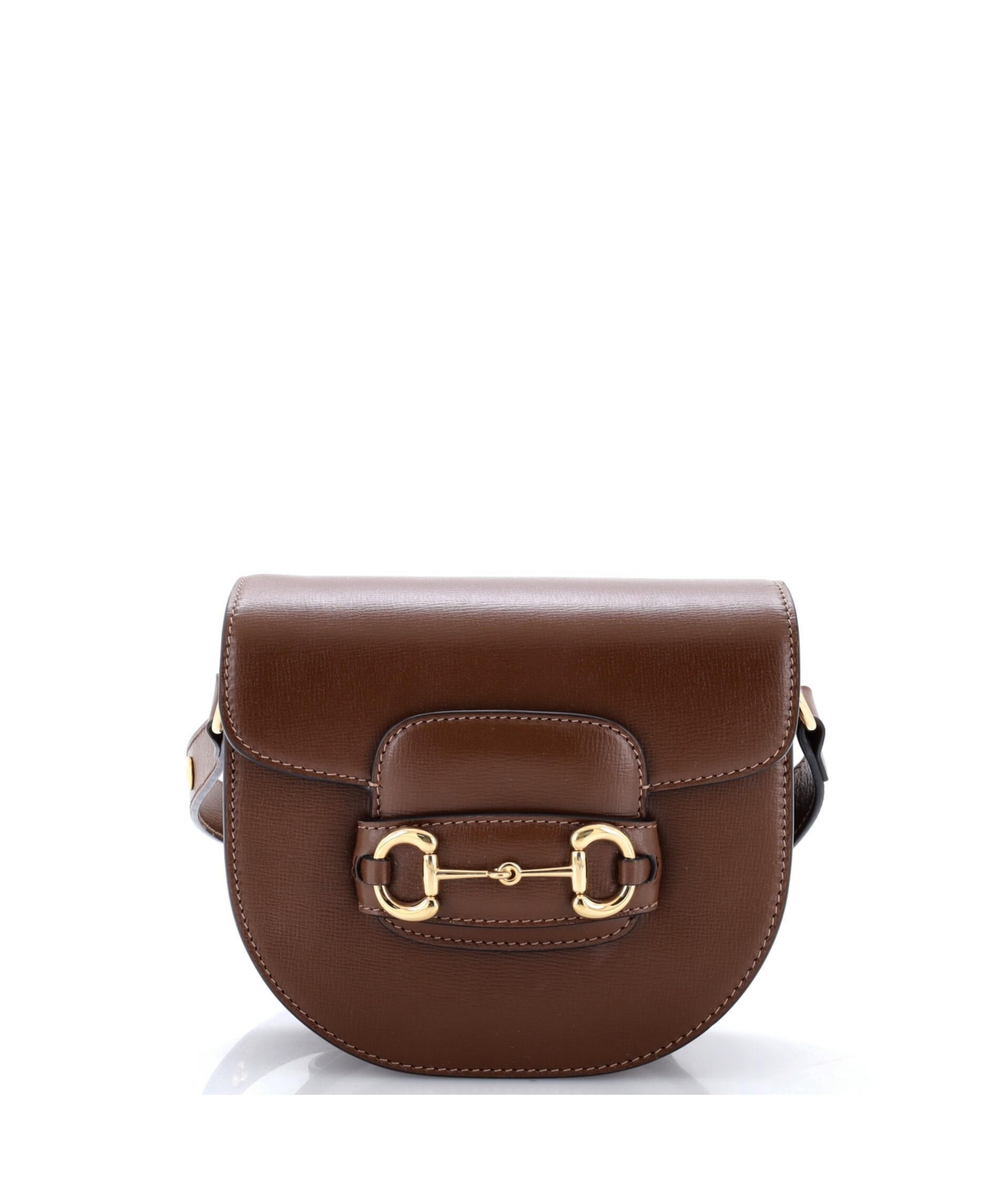Click here for Pre-Owned Gucci Mini Horsebit 1955 Rounded Shoulde... prices