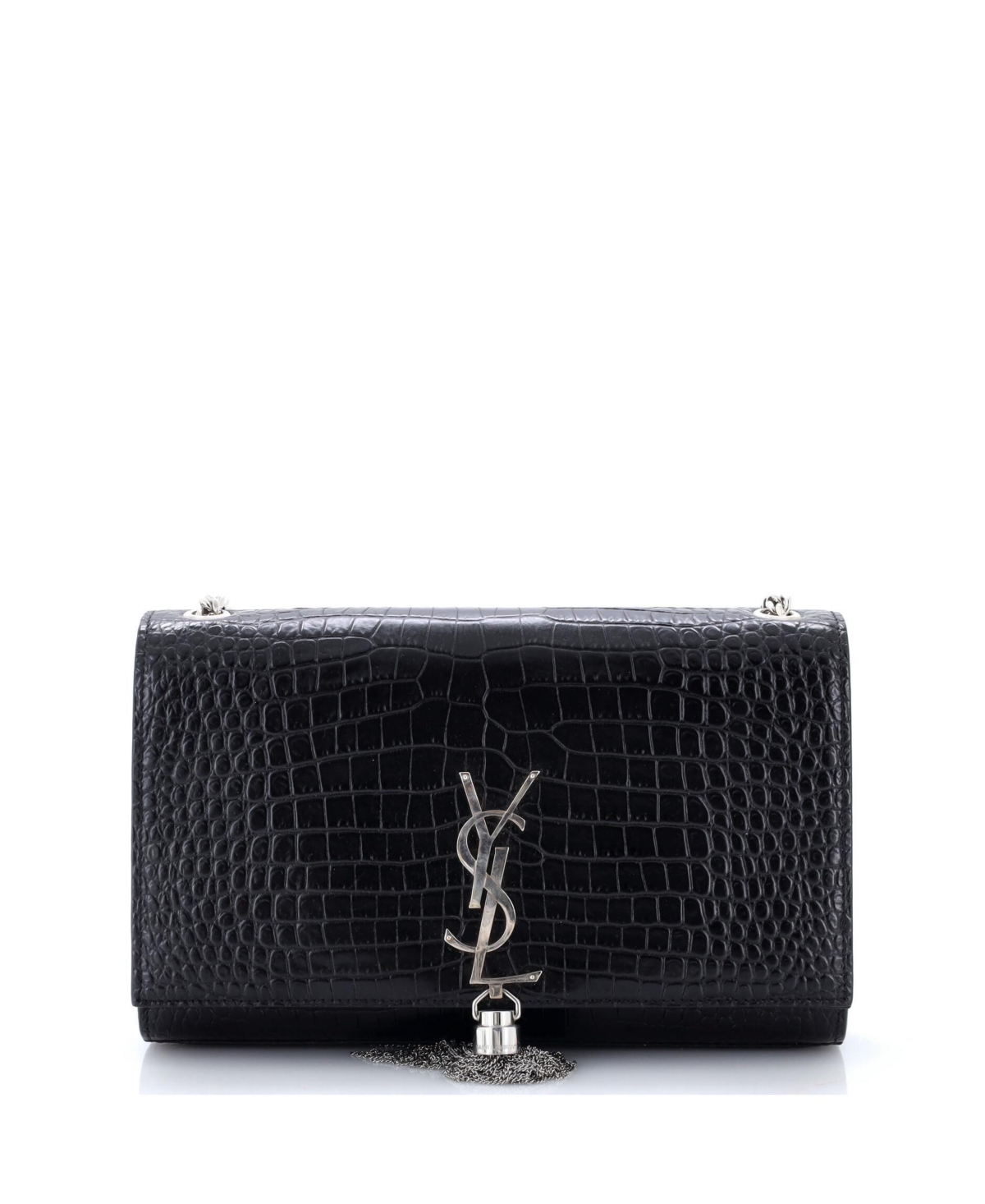 Click here for Pre-Owned Saint Laurent Medium Classic Monogram Ta... prices