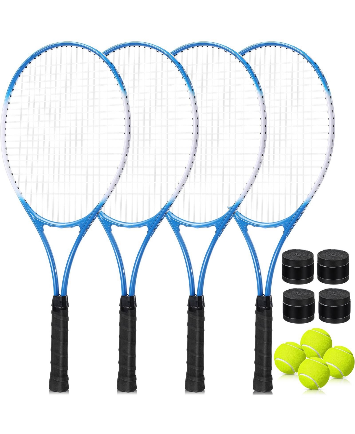 Click here for Aofar 4 Pack Tennis Rackets Adult Recreational Pre... prices