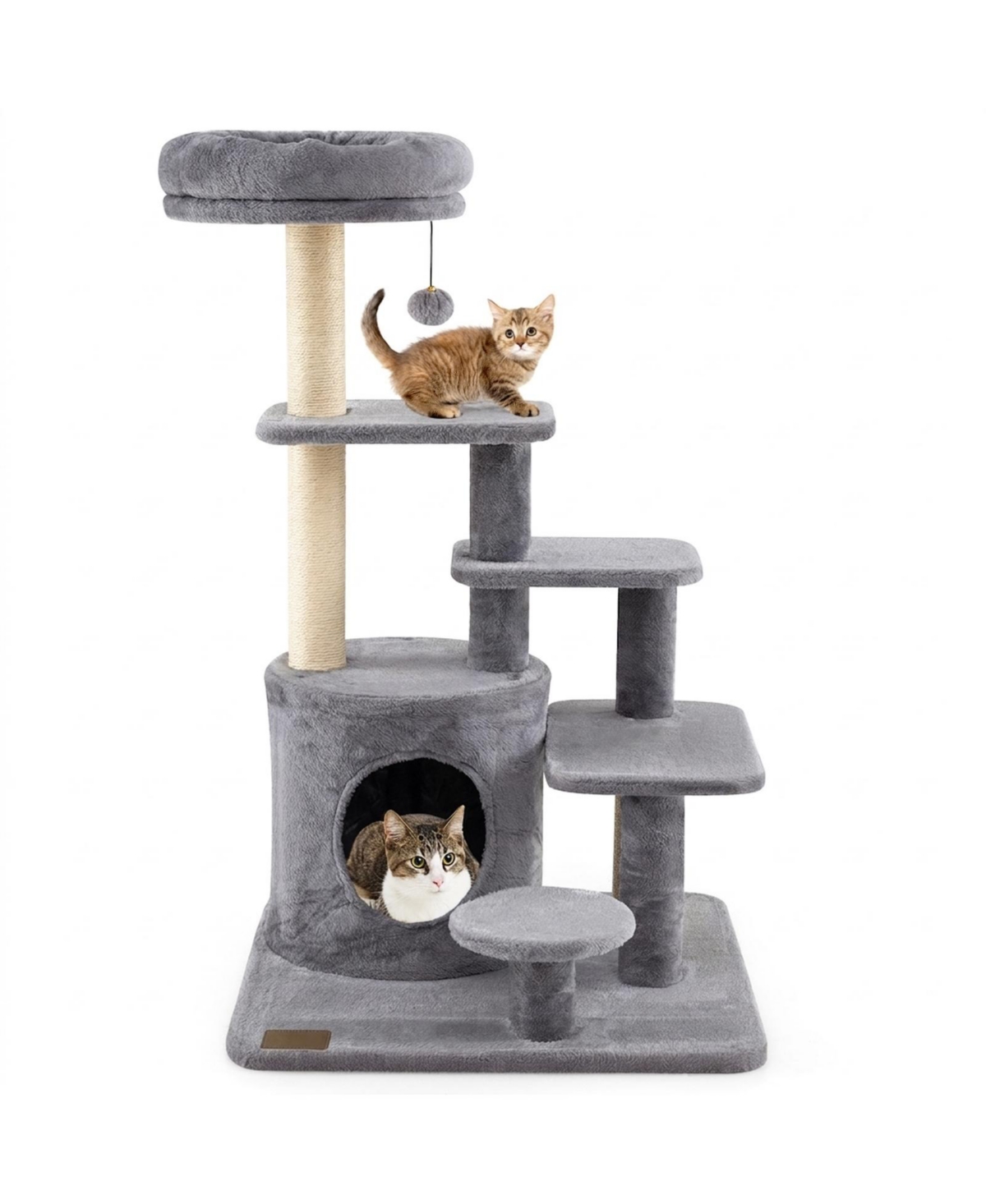 Click here for Sugift 40 in Multi-level Cat Tower with Condo and... prices