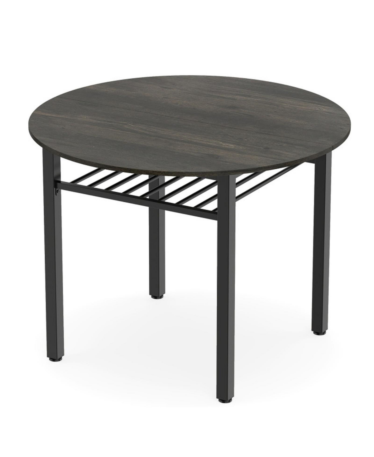 Click here for Sugift 40 in Round Kitchen Table with Storage Shel... prices