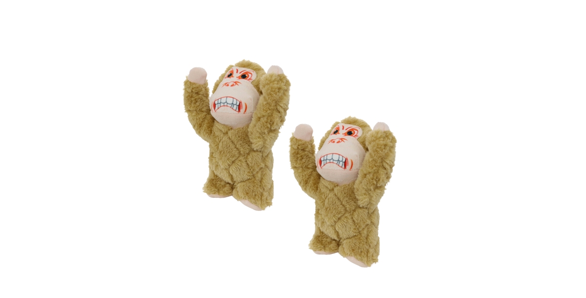 Click here for Mighty Jr Angry Animals Monkey 2 Pack  Durable Plu... prices