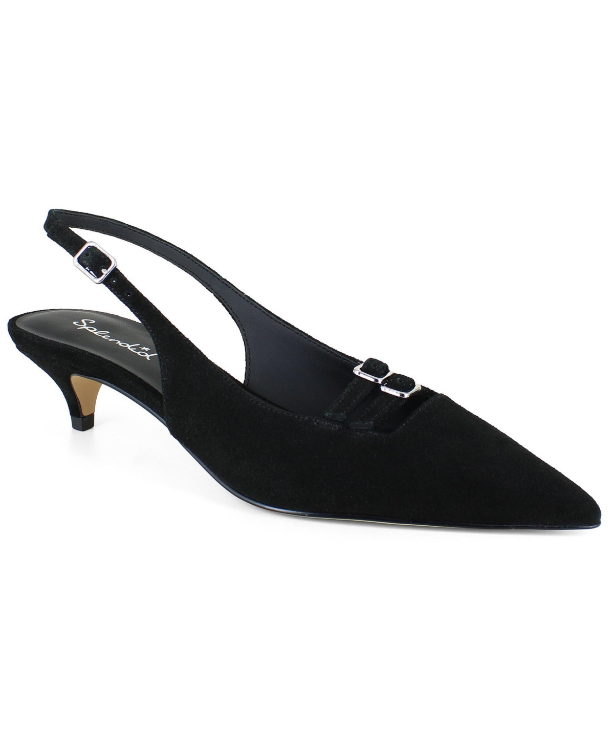 Click here for Splendid Womens Vivi Sling Back Pump - Black prices