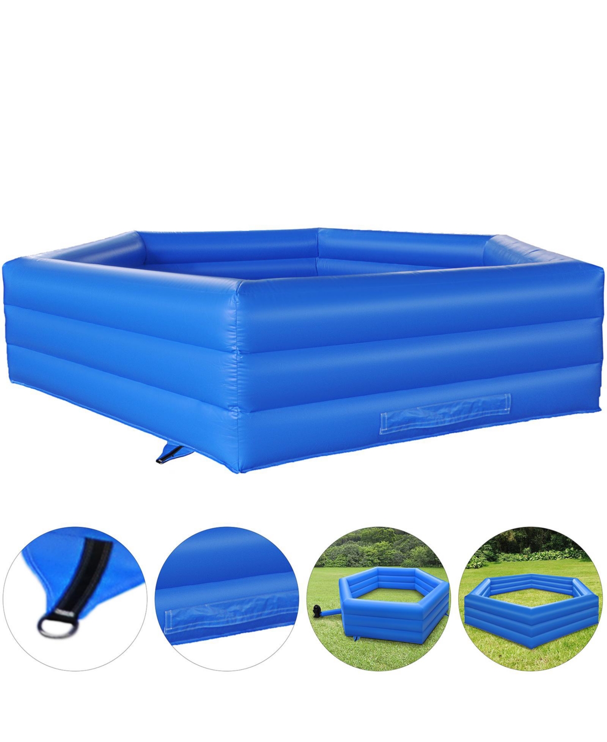 Click here for Hongge 15 ft Inflatable Gaga Ball Pit with 350W El... prices