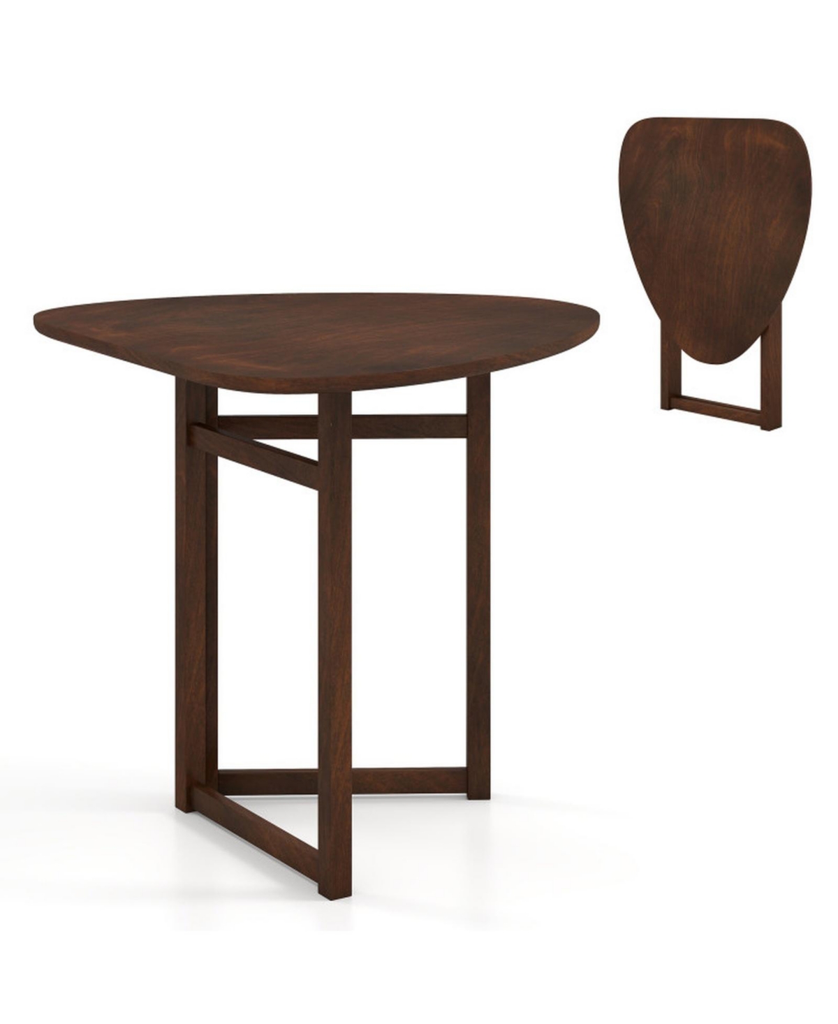 Click here for Sugift Foldable Triangular Dining Table for 2 with... prices