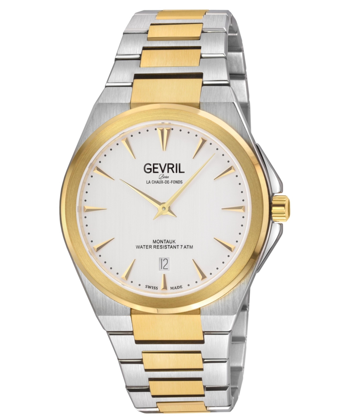 Click here for Gevril Mens Swiss Made Montauk Swiss Quartz Two to... prices