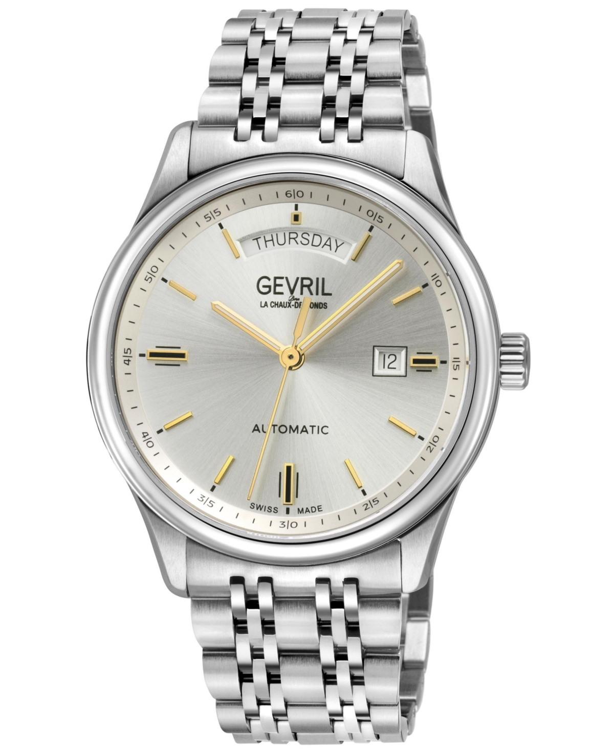 Click here for Gevril Mens Swiss Made Excelsior Swiss Automatic S... prices