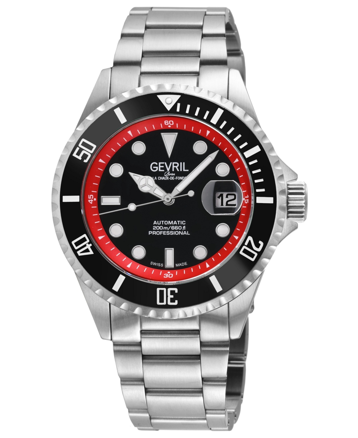 Click here for Gevril Mens Swiss Made Wall Street Swiss Automatic... prices