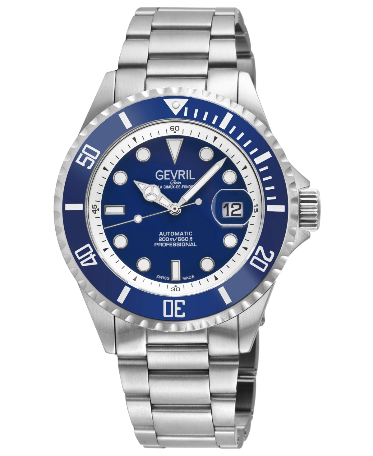 Click here for Gevril Mens Swiss Made Wall Street Swiss Automatic... prices