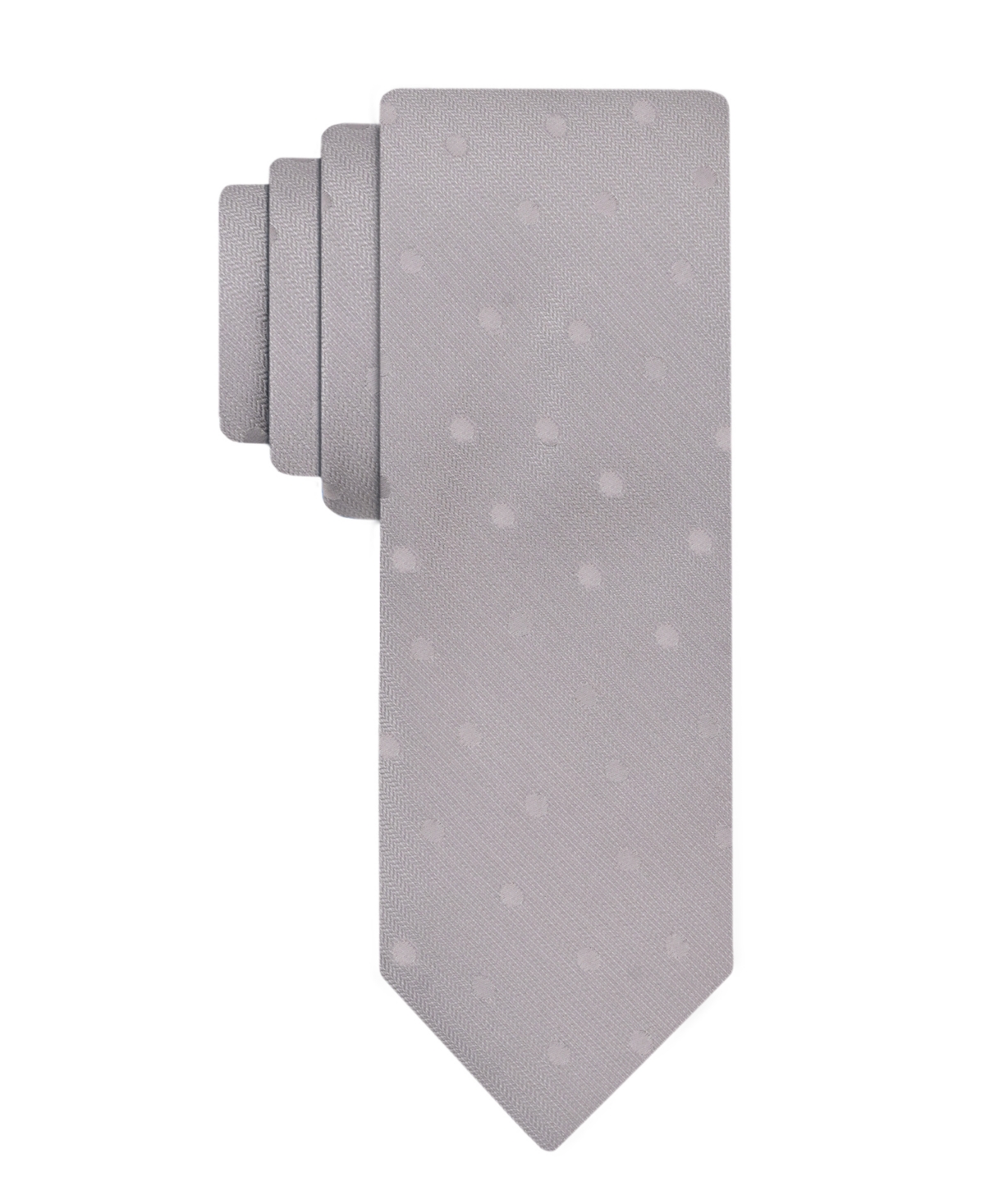 Click here for Calvin Klein Mens Bethel Dot Classic Tie - Light G... prices