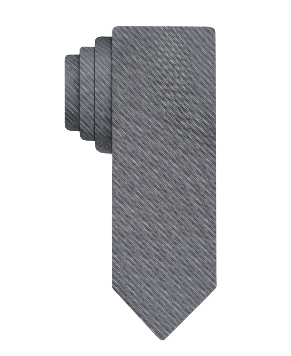 Click here for Calvin Klein Mens Kirk Pinstripe Classic Tie - Gra... prices