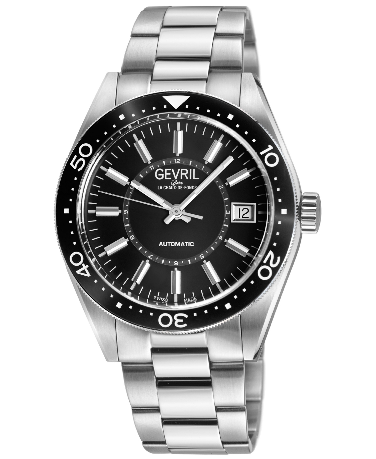 Click here for Gevril Mens Swiss Made Belmont Swiss Automatic Sil... prices