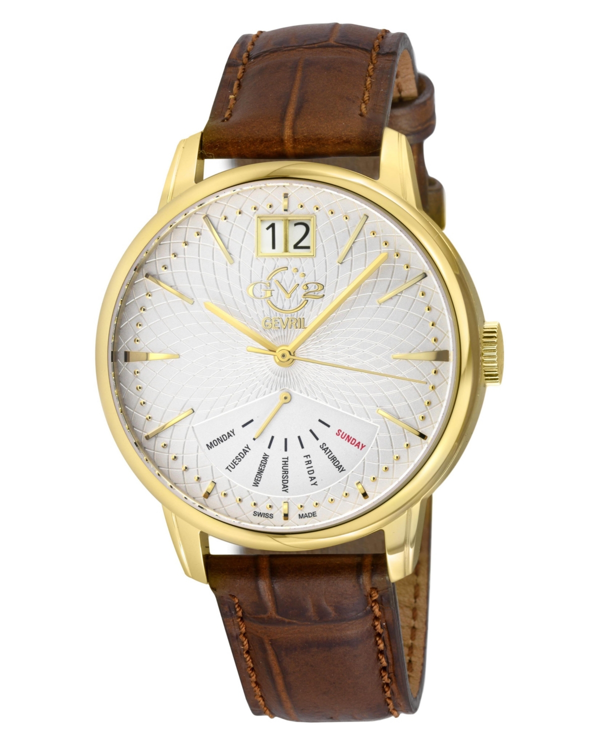 Click here for GV2 by Gevril Mens Swiss Made Rovescio Swiss Quart... prices