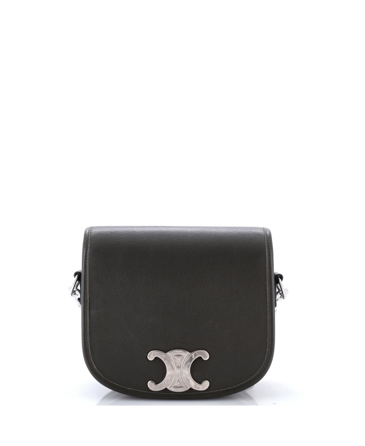 Click here for Pre-Owned Celine Small Besace Triomphe Shoulder Ba... prices