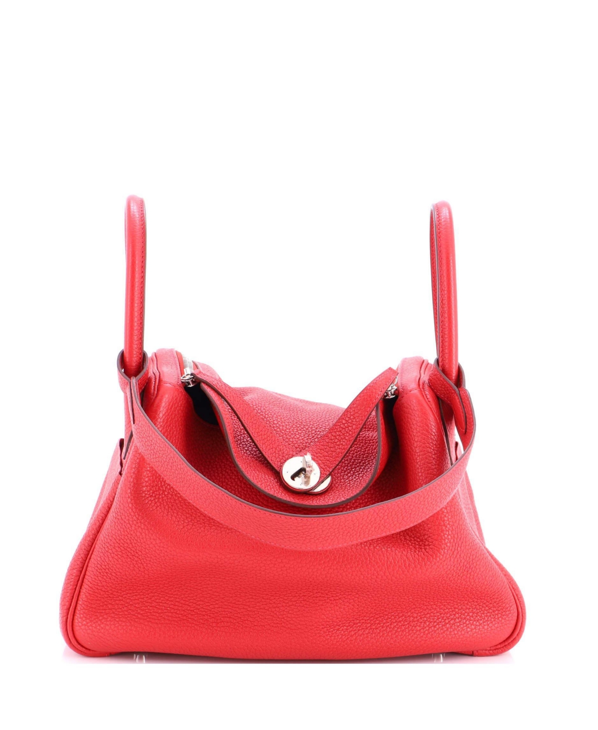 Click here for Pre-Owned HERMES 30 Lindy Bag Clemence - Red prices