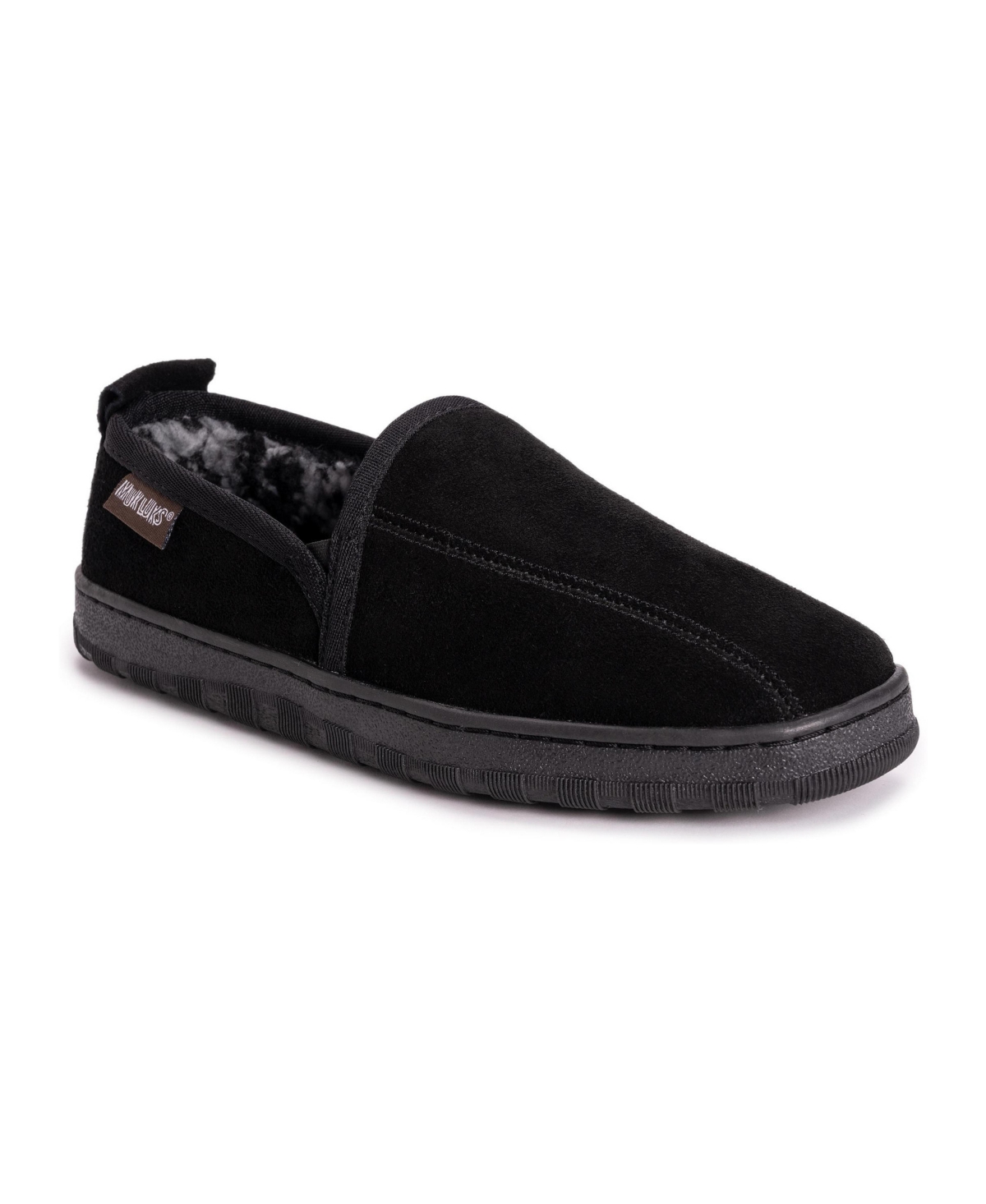 Click here for Muk Luks Mens Eric Genuine Suede Slip On Slippers... prices