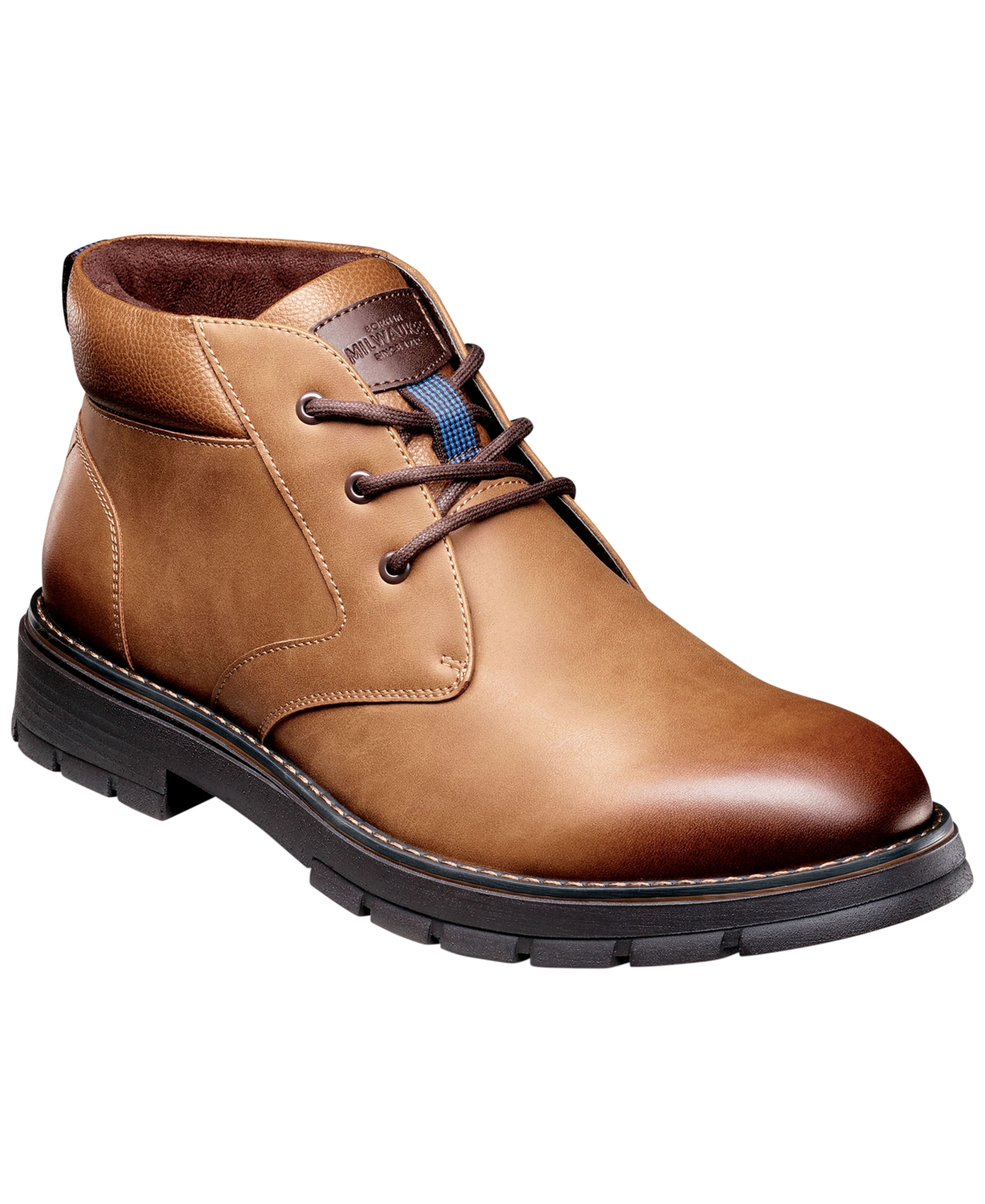 Click here for Nunn Bush Mens Brady Plain-Toe Boots - Tan Multi prices