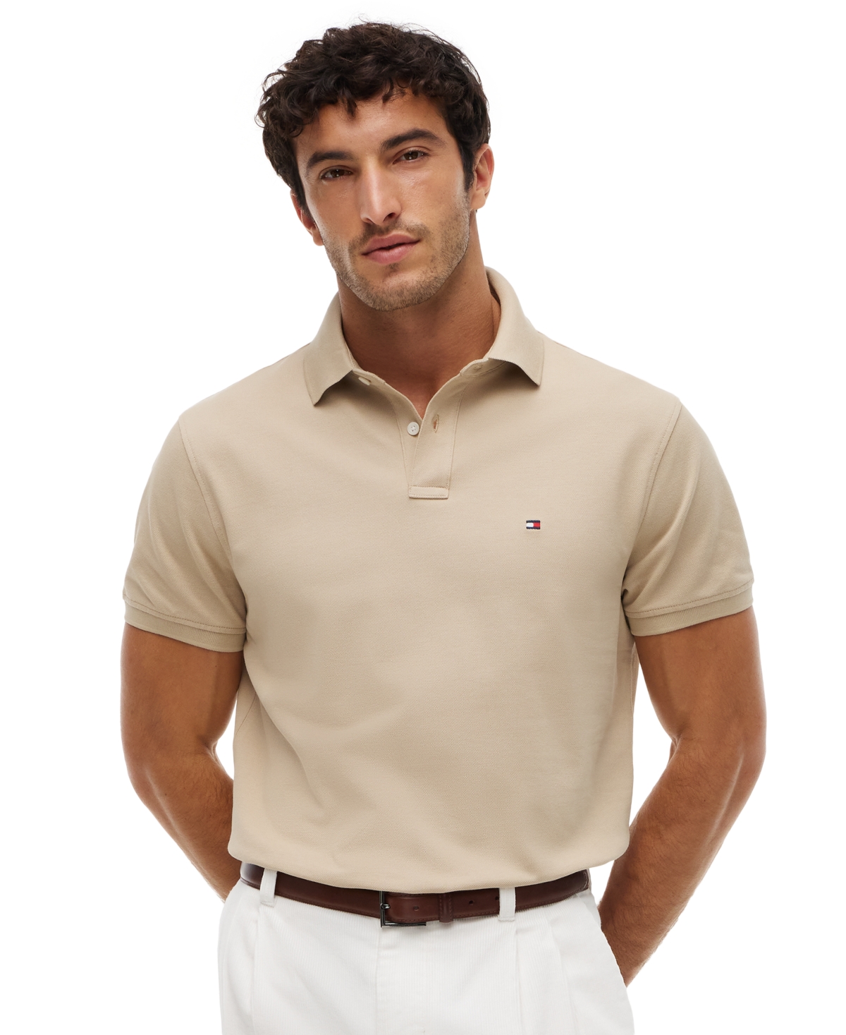 Click here for Tommy Hilfiger Mens Cotton Classic-Fit Polo Shirt... prices