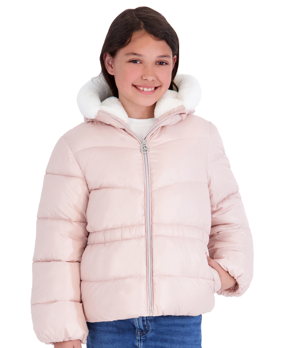 Click here for Michael Kors Toddler Girls 2T-5T Peplum Heavy Weig... prices