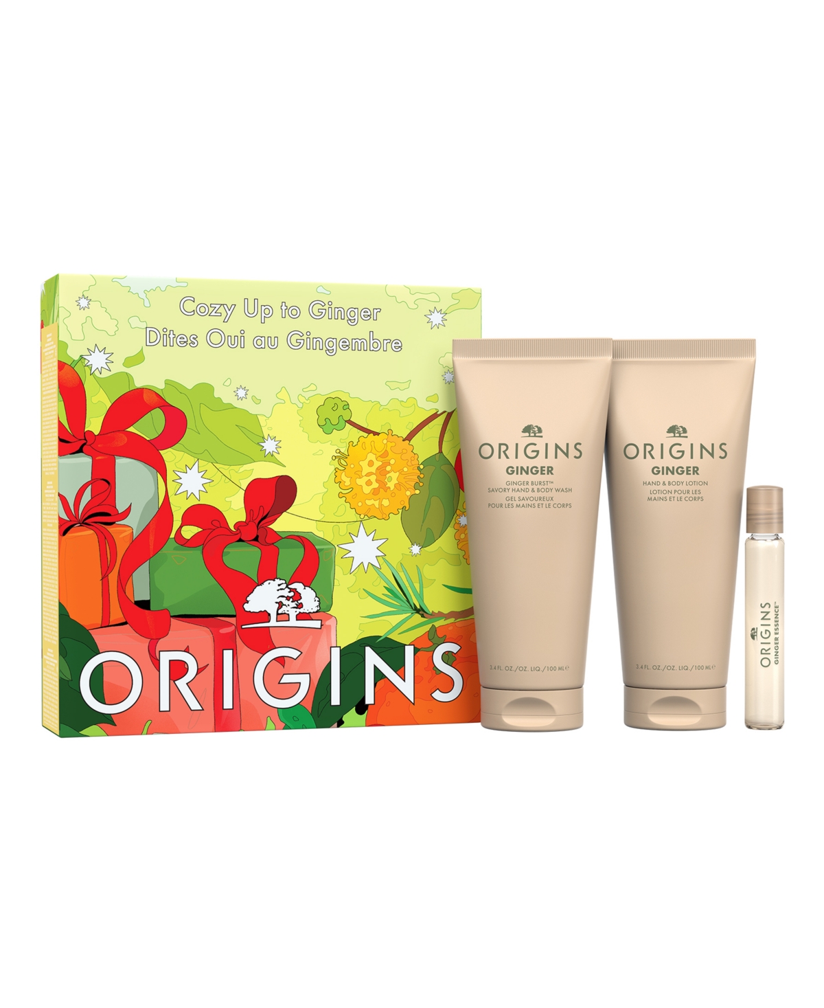 Click here for Origins 3-Piece Cozy Up To Ginger Body Care Gift S... prices