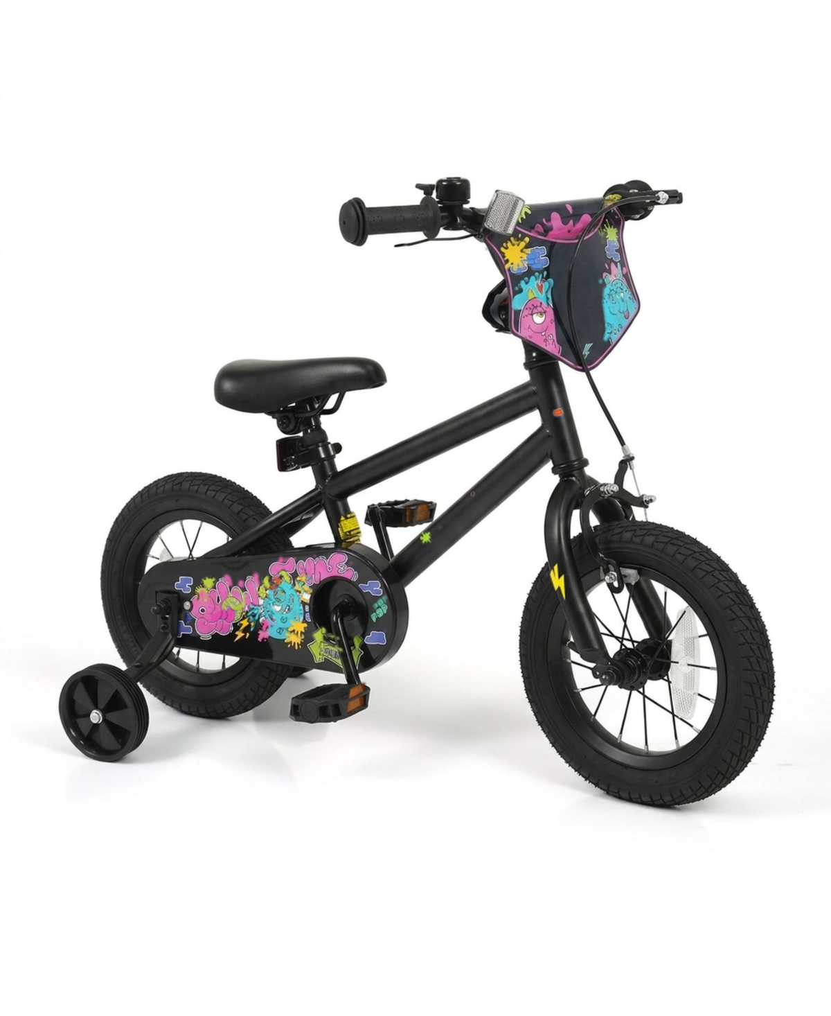 Click here for Hongge 12-Inch Removable Training Wheels Kids Bike... prices