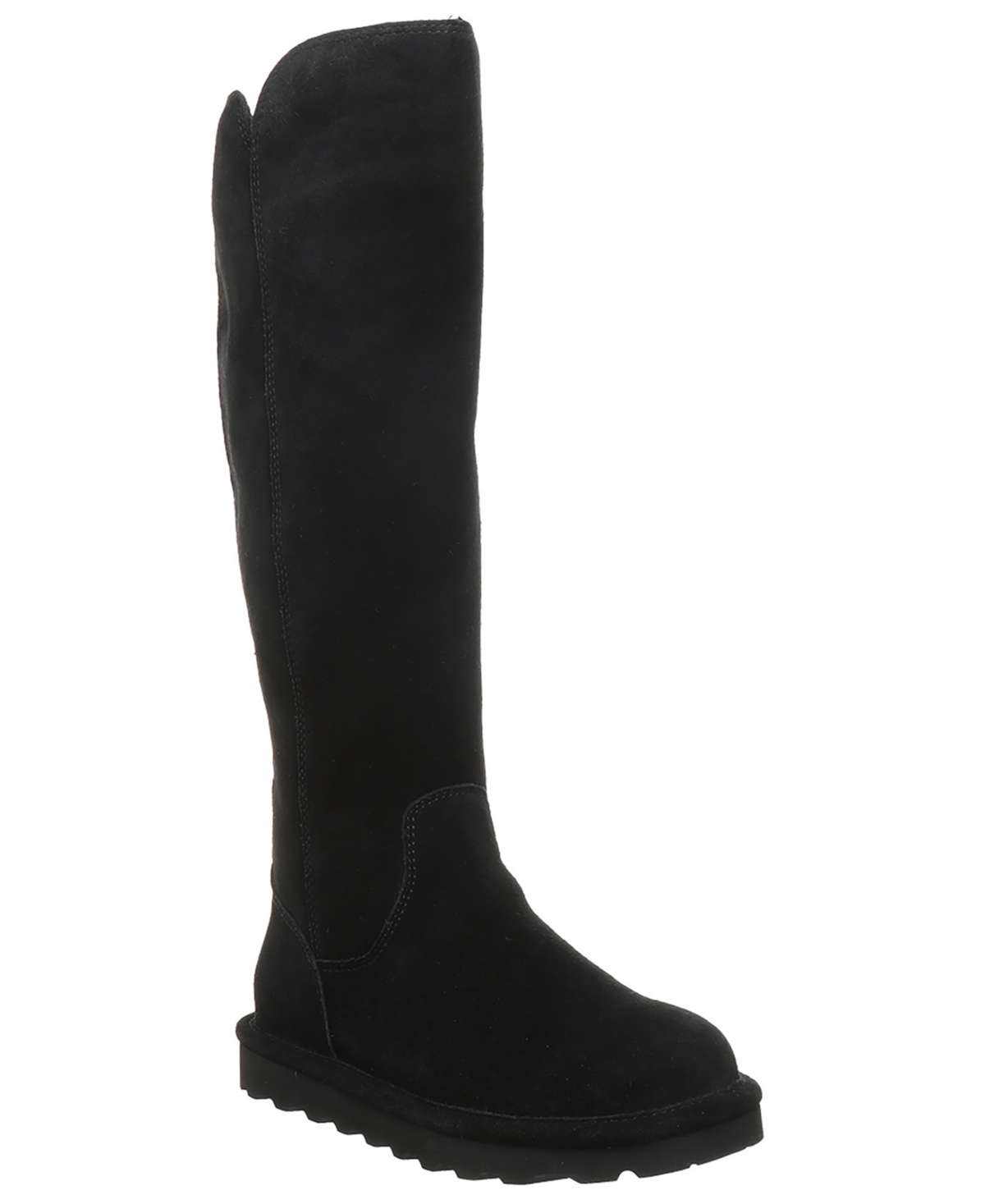 Click here for Bearpaw Womens Gracey Round Toe Boots - Black prices