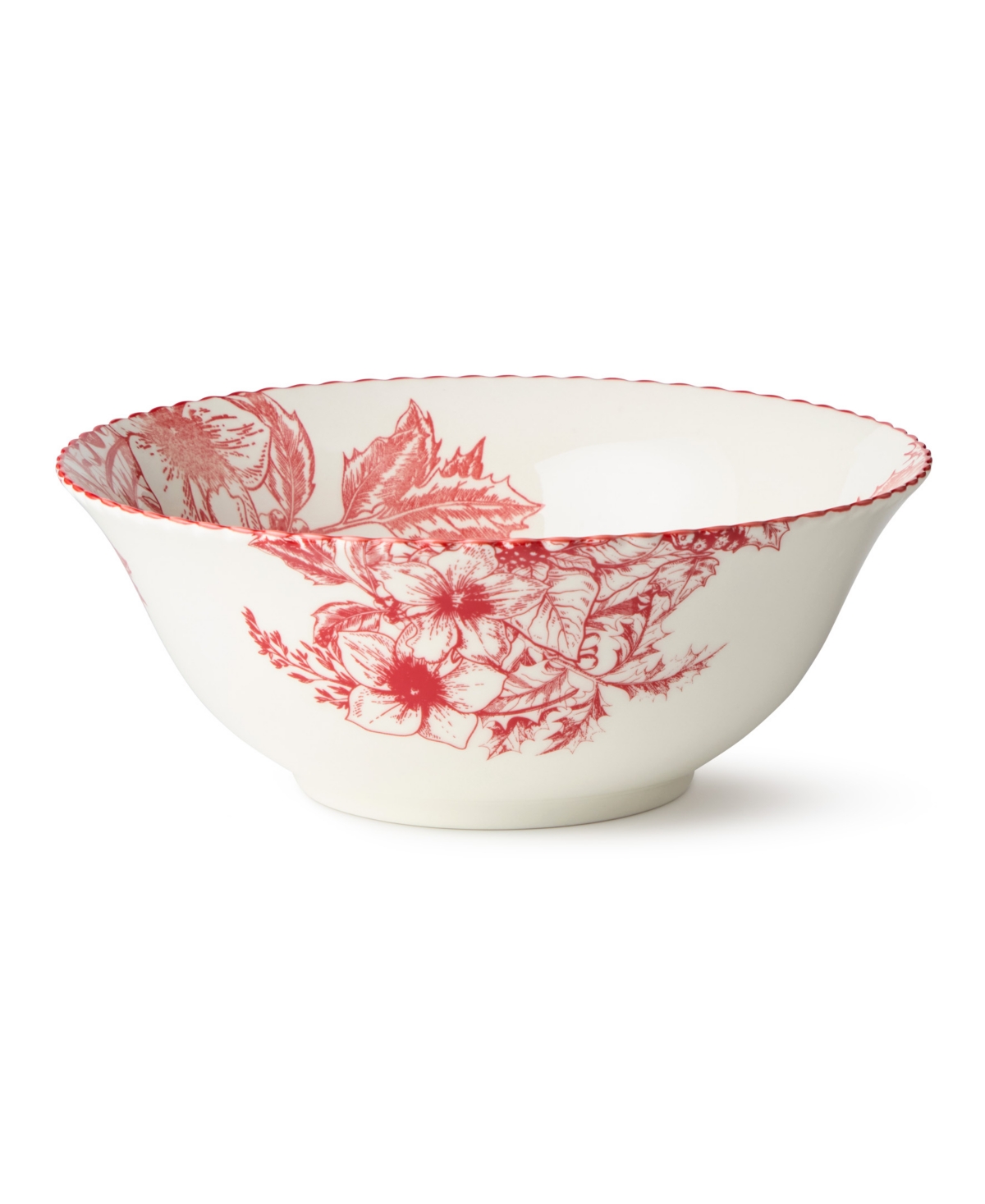 Click here for Certified International Crimson Noel Deep Bowl - R... prices