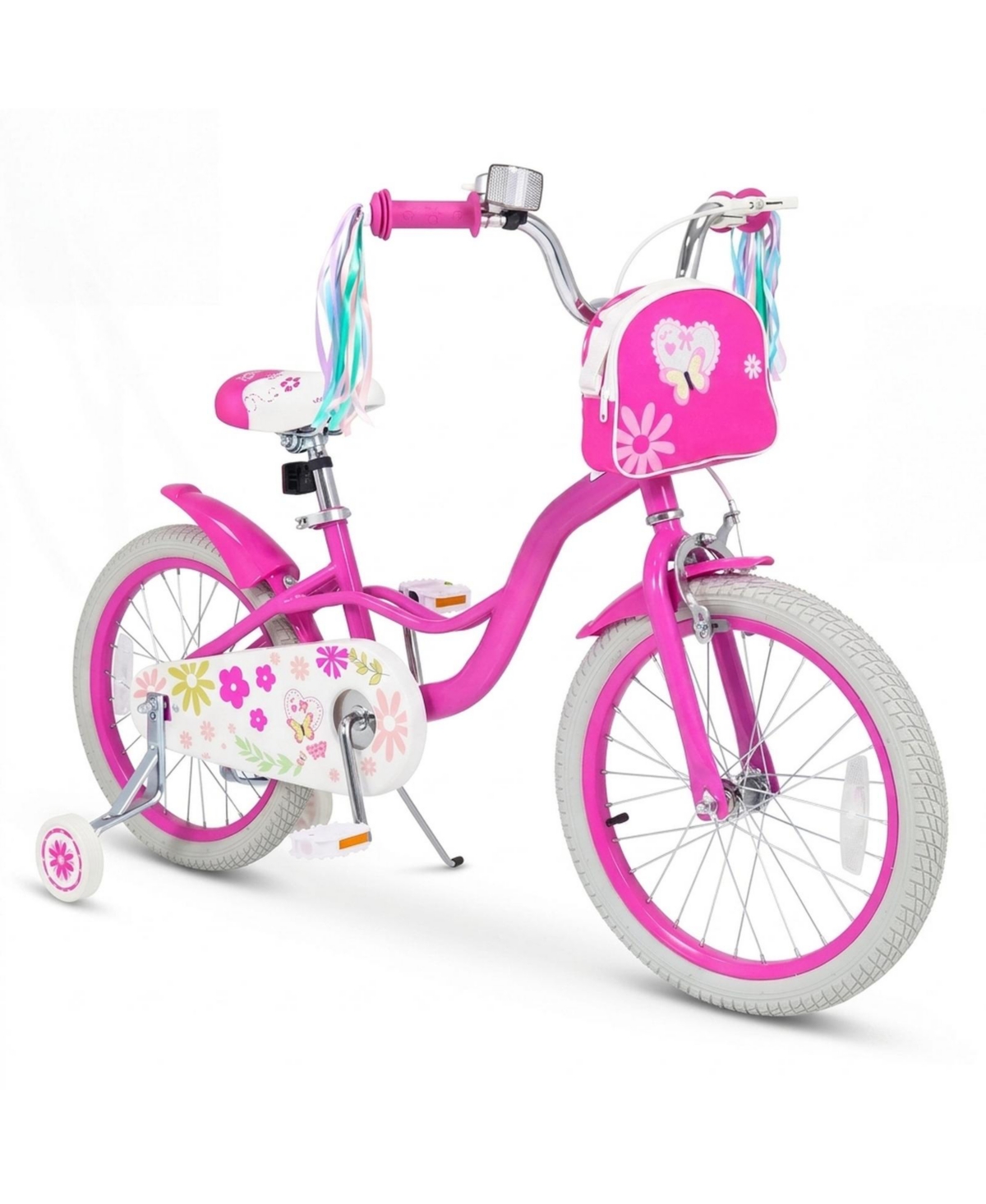 Click here for Hongge 18 in Girls Bike with Front Storage Bag and... prices