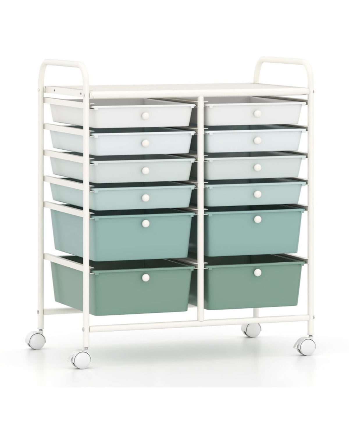 Click here for Sugift 12-Drawer Rolling Storage Cart with Removab... prices