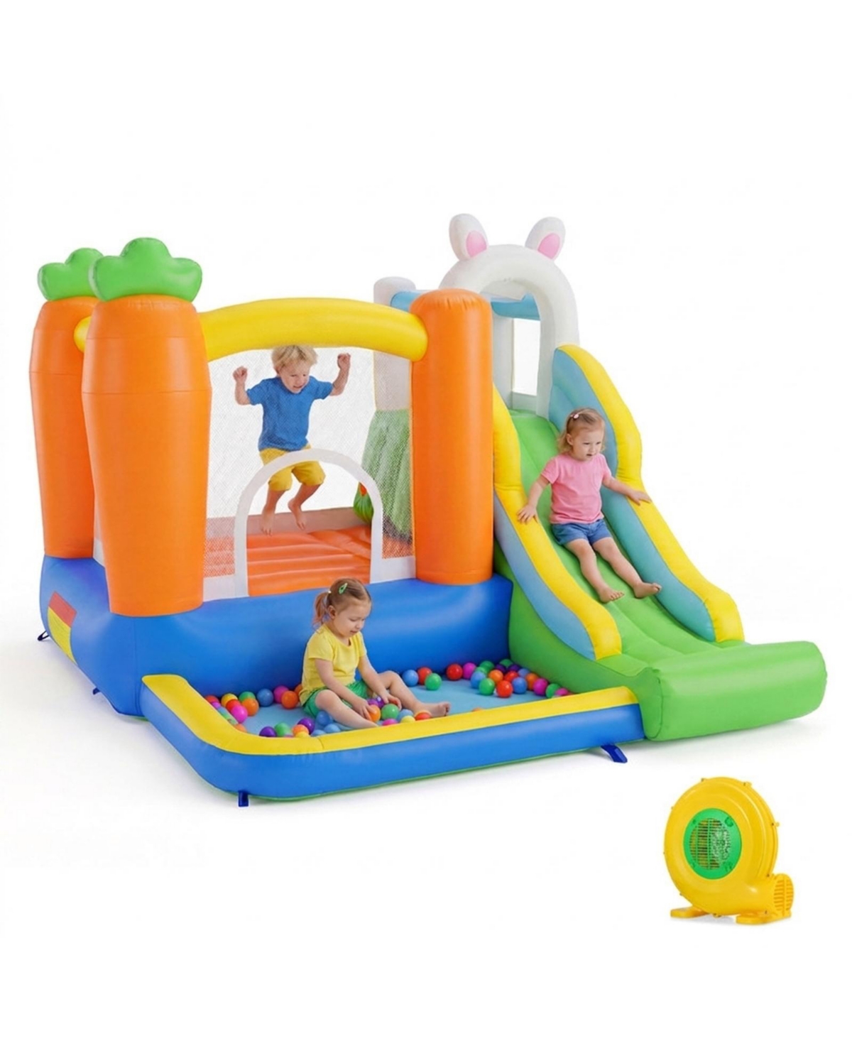 Click here for Hongge Inflatable Bounce House with Climbing Wall... prices