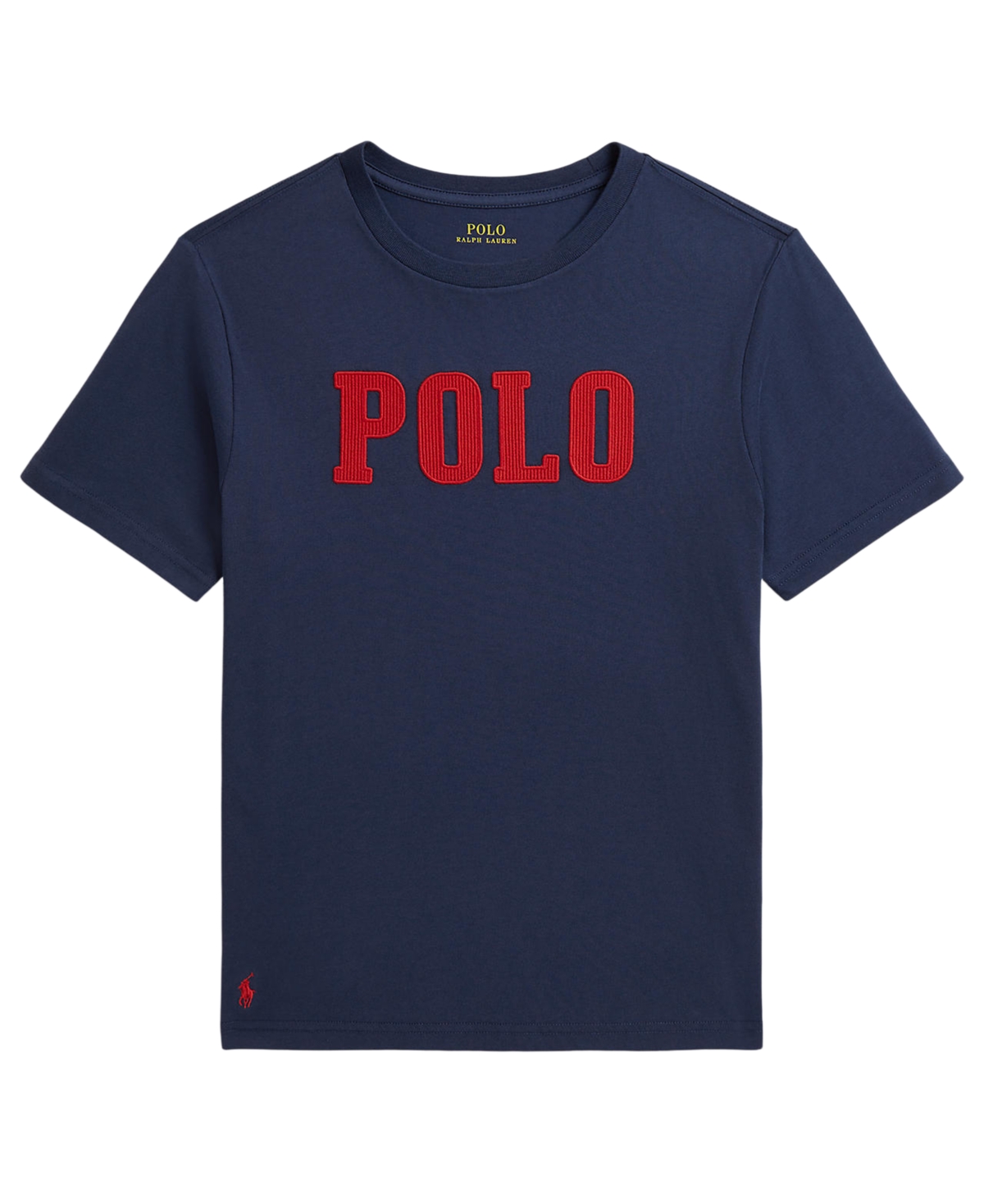 Click here for Polo Ralph Lauren Boys 8-20 Logo Cotton Jersey T-S... prices