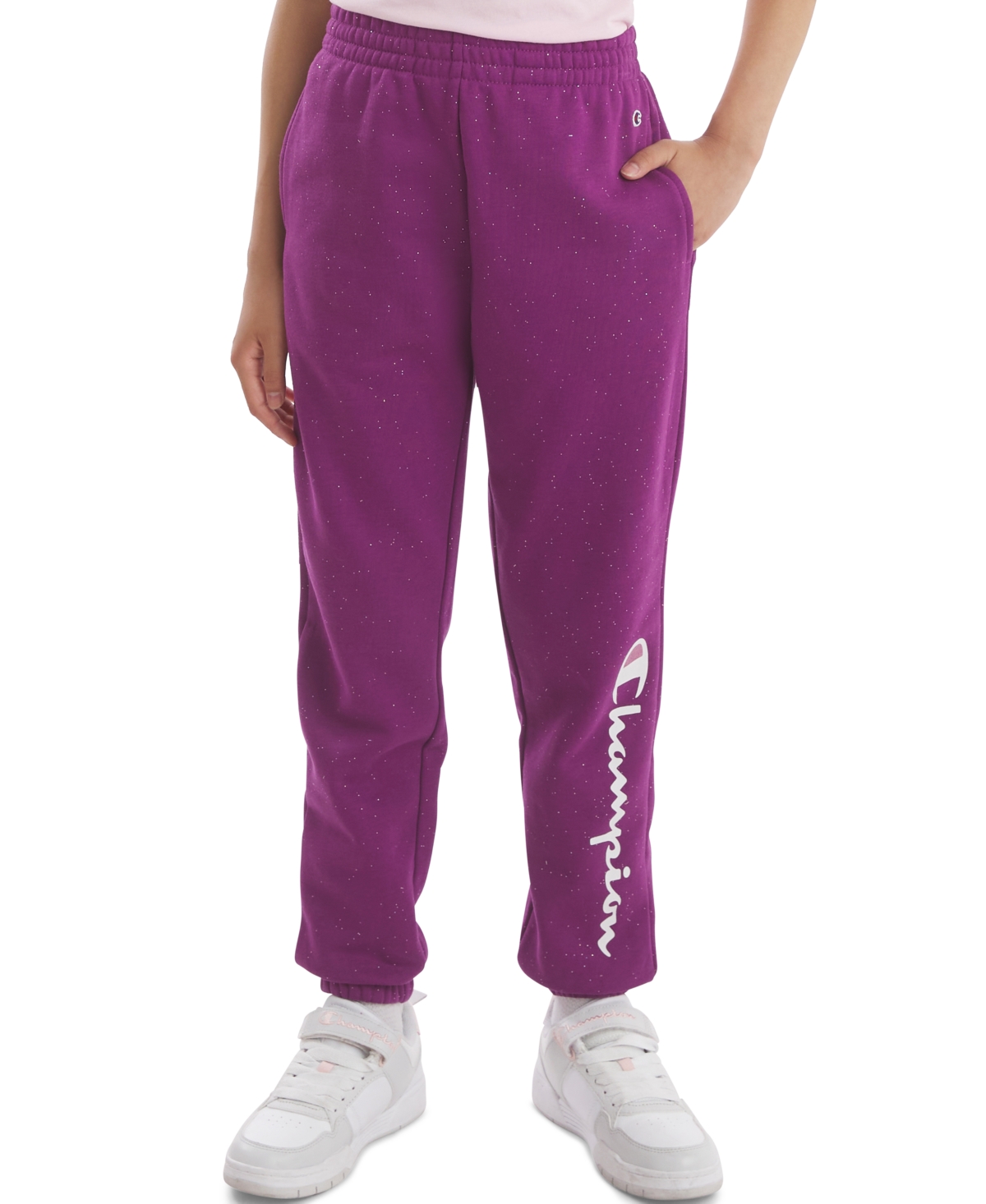Click here for Champion Girls 7-16 Elastic Waist Signature Jogger... prices