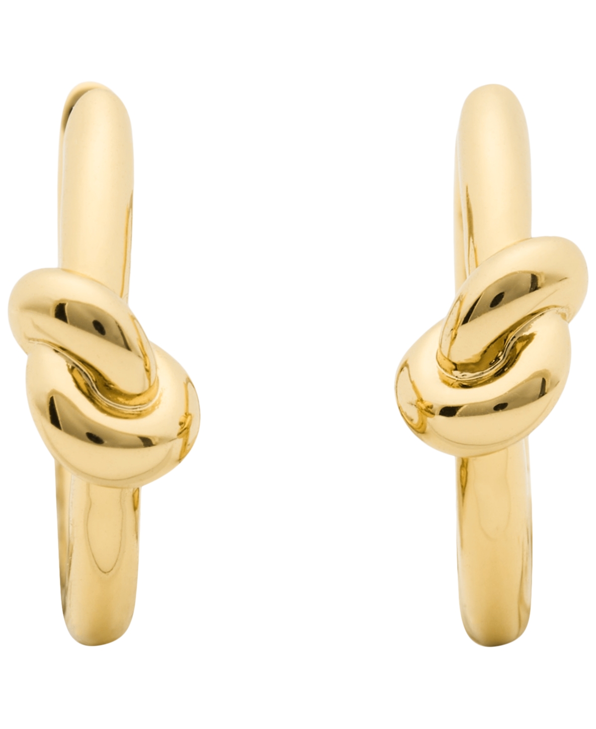 Click here for kate spade new york Sailors Knot Huggie Earrings (... prices