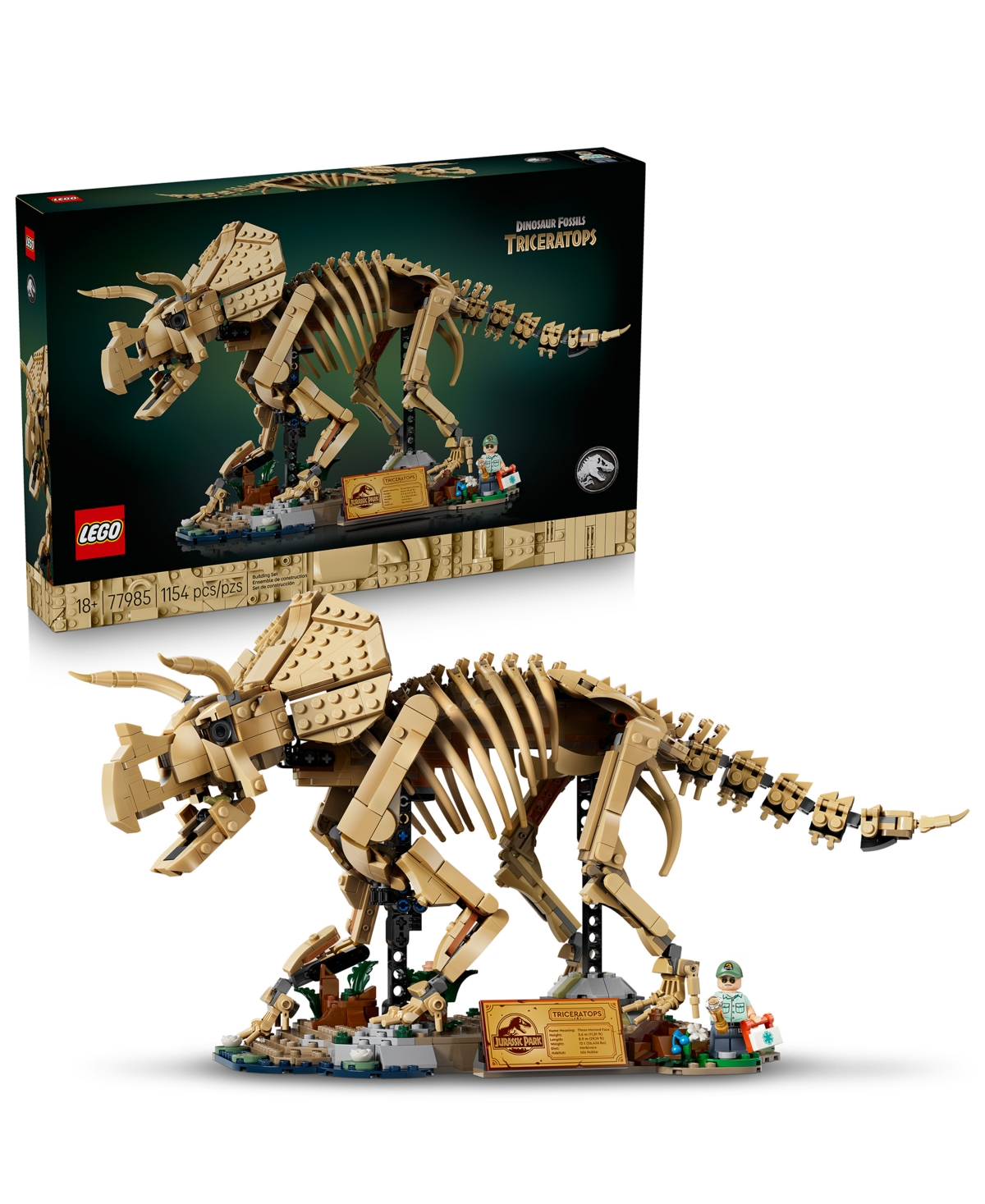 Click here for Lego Jurassic World Dinosaur Fossils: Triceratops... prices