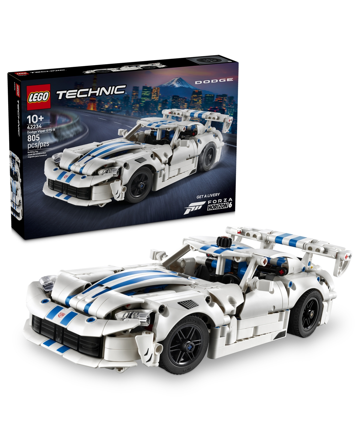 Click here for Lego Technic Dodge Viper Gts-r Sports Car 42234 80... prices