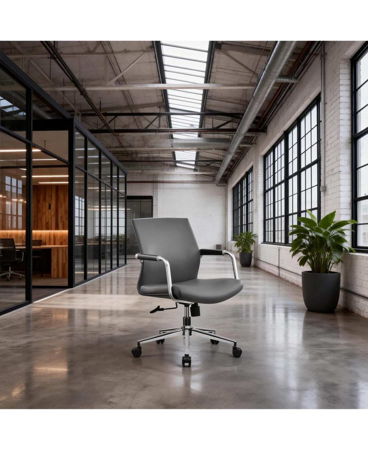 Click here for logicfox Adjustable Height Executive Office Chair... prices