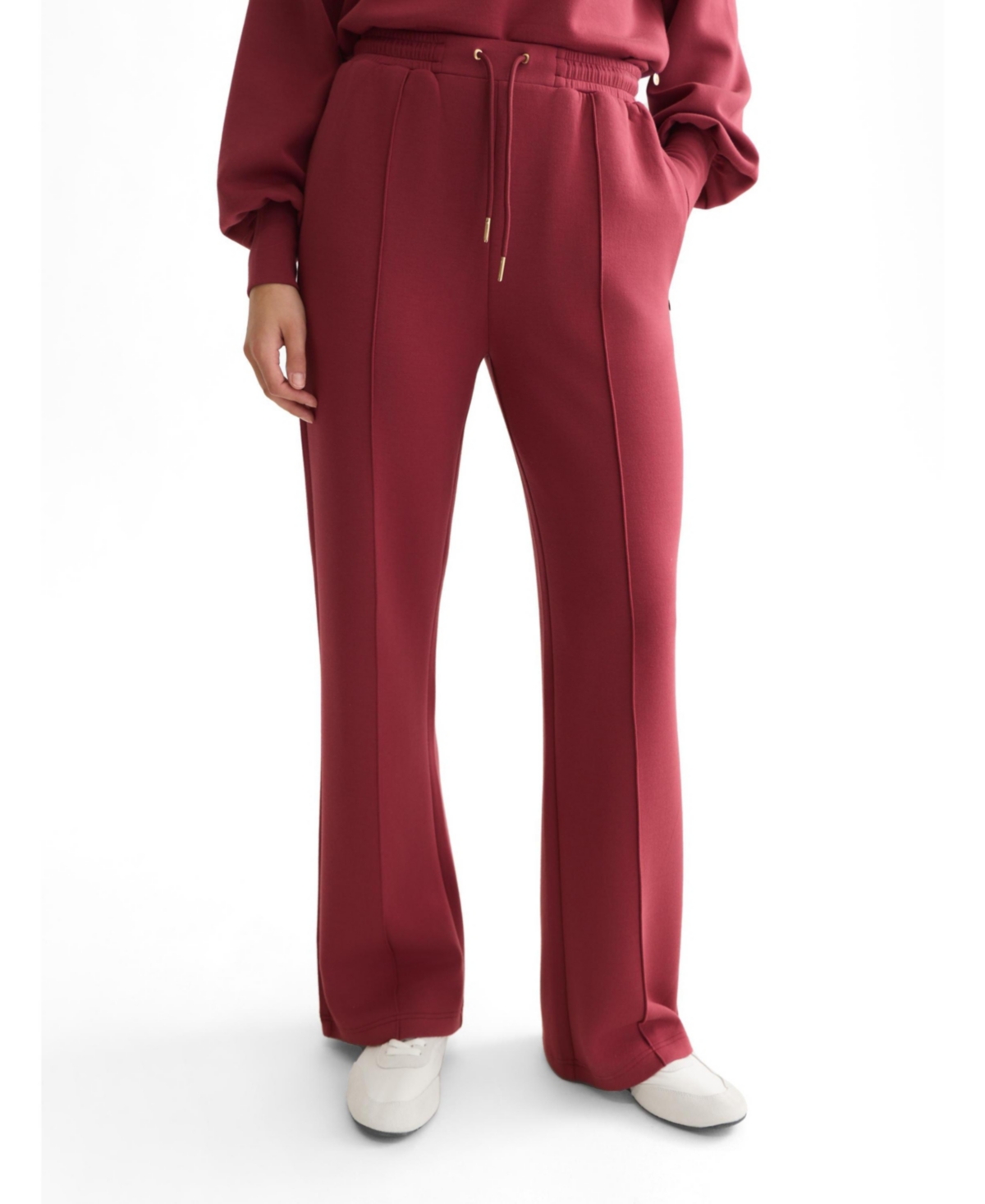 Click here for Scotch & Soda Womens Modal Sweatpants - Pomegranat... prices