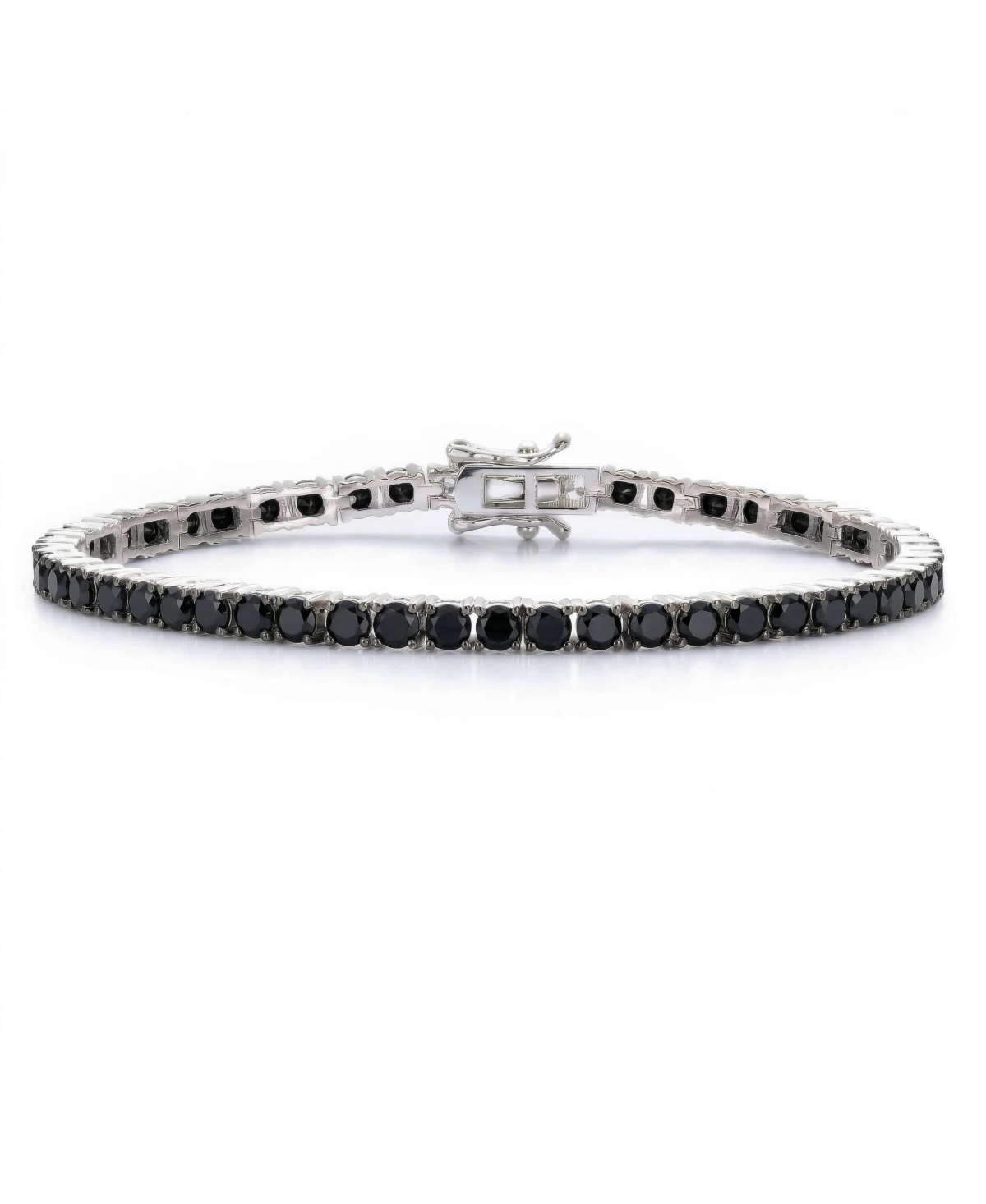 Click here for Sterling Silver with 3mm Colored Cubic Zirconia Te... prices