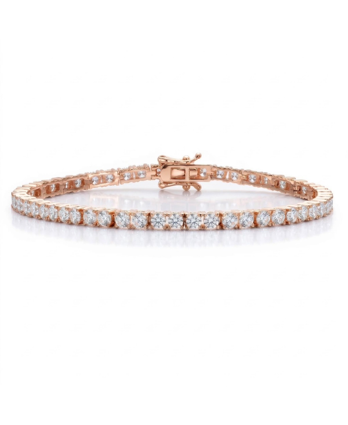 Click here for Sterling Silver with 3mm Colored Cubic Zirconia Te... prices