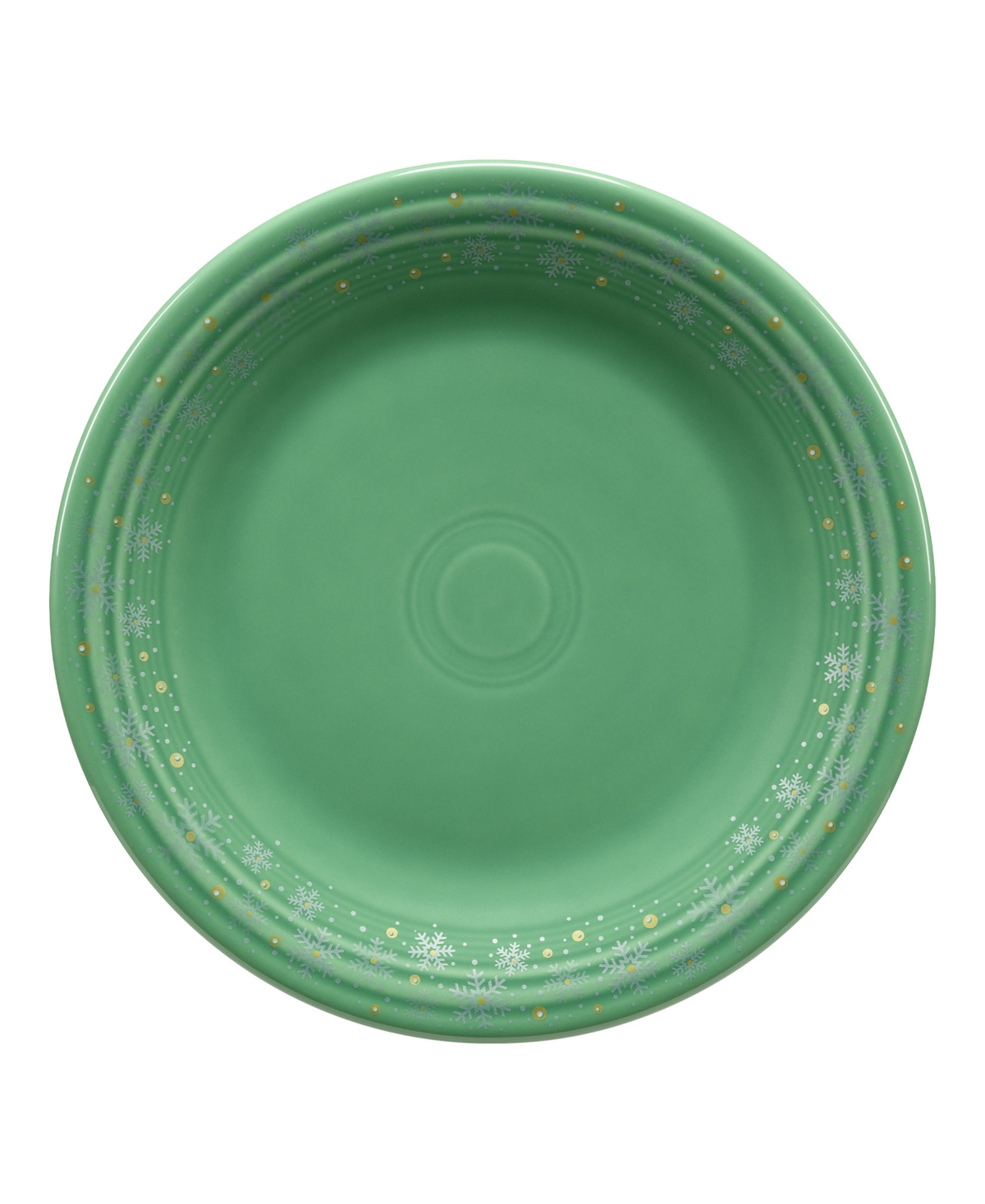 Click here for Fiesta Meadow Snowflakes Classic Rim Dinner Plate... prices