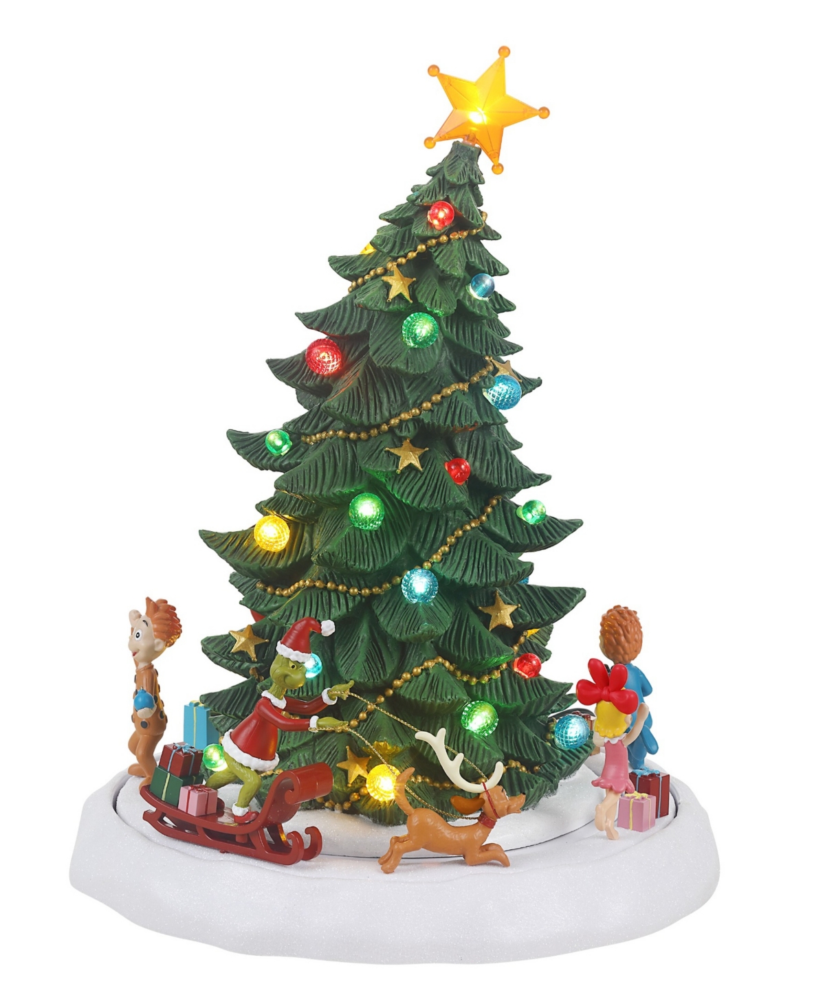 Click here for Mr. Christmas 14 Animated Grinch Tree - Multi prices