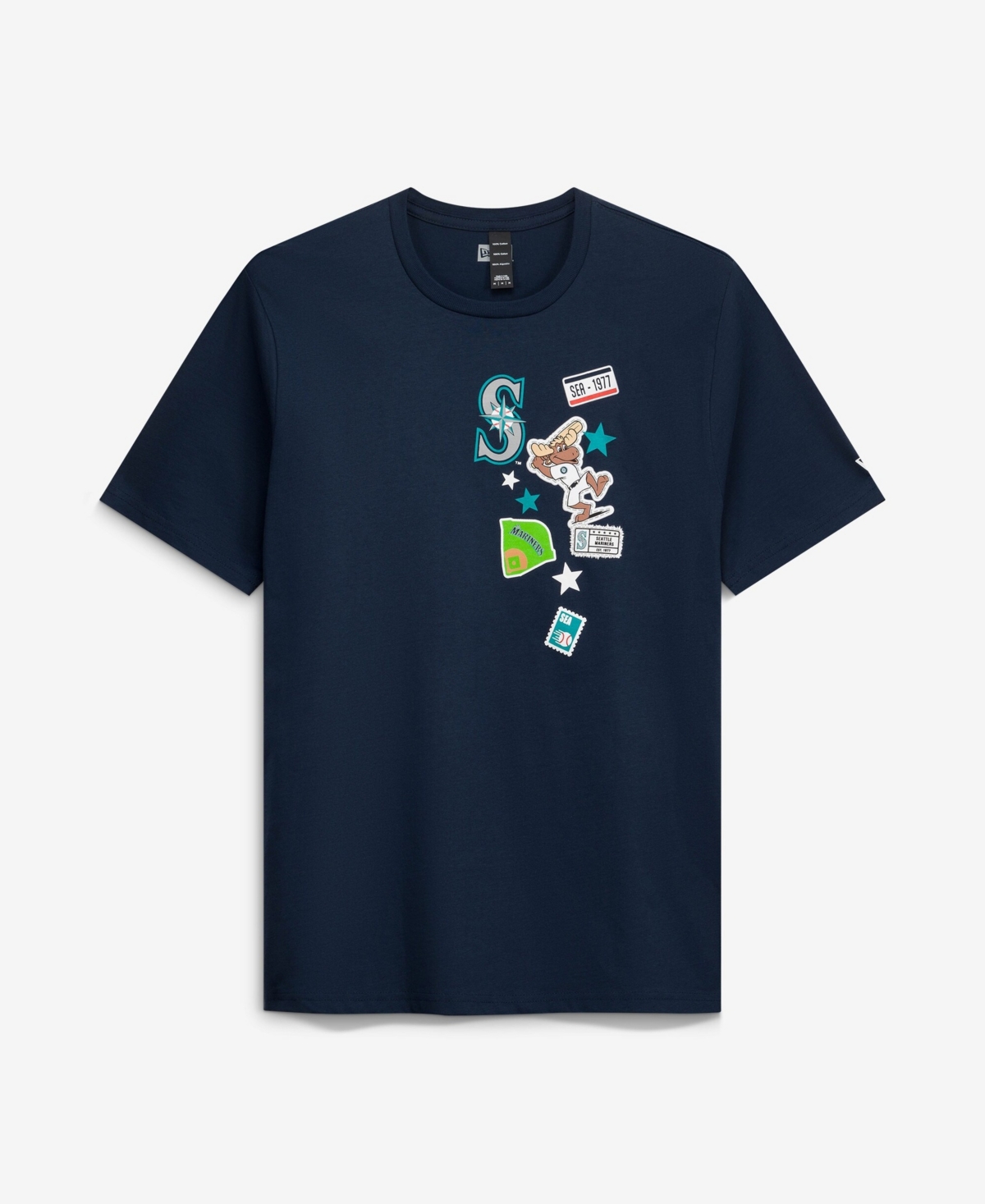 Click here for New Era Mens Navy Seattle Mariners City Patch T-Sh... prices