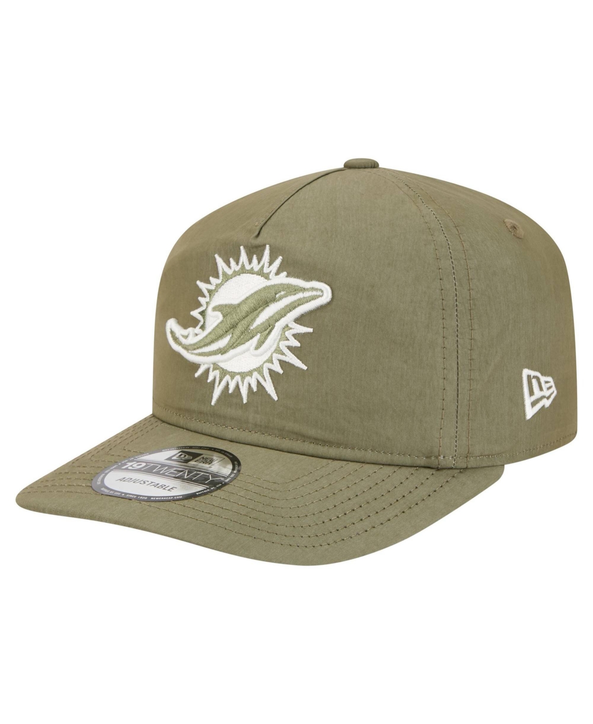 Click here for New Era Mens Olive Miami Dolphins Nylon 19TWENTY A... prices