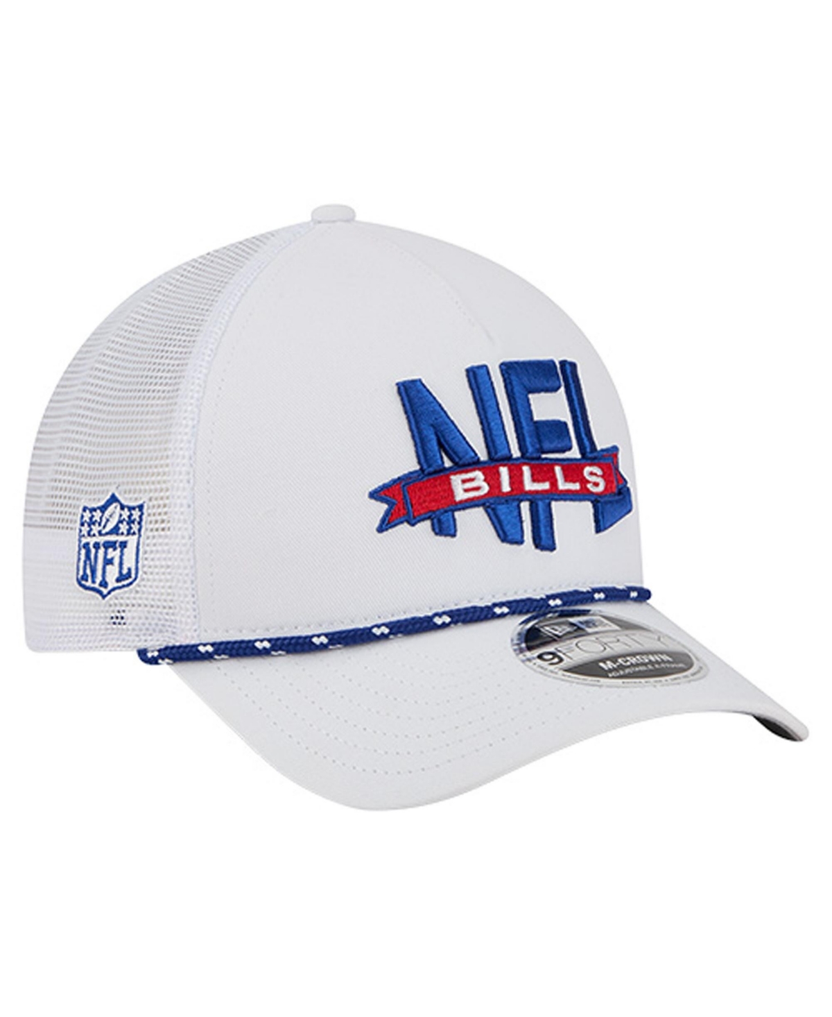 Click here for New Era Mens White Buffalo Bills Nfl 9FORTY A-Fram... prices
