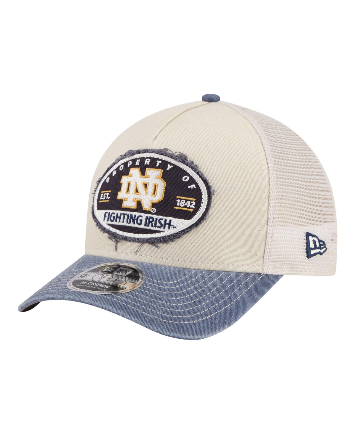 Click here for New Era Mens Stone/Navy Notre Dame Fighting Irish... prices