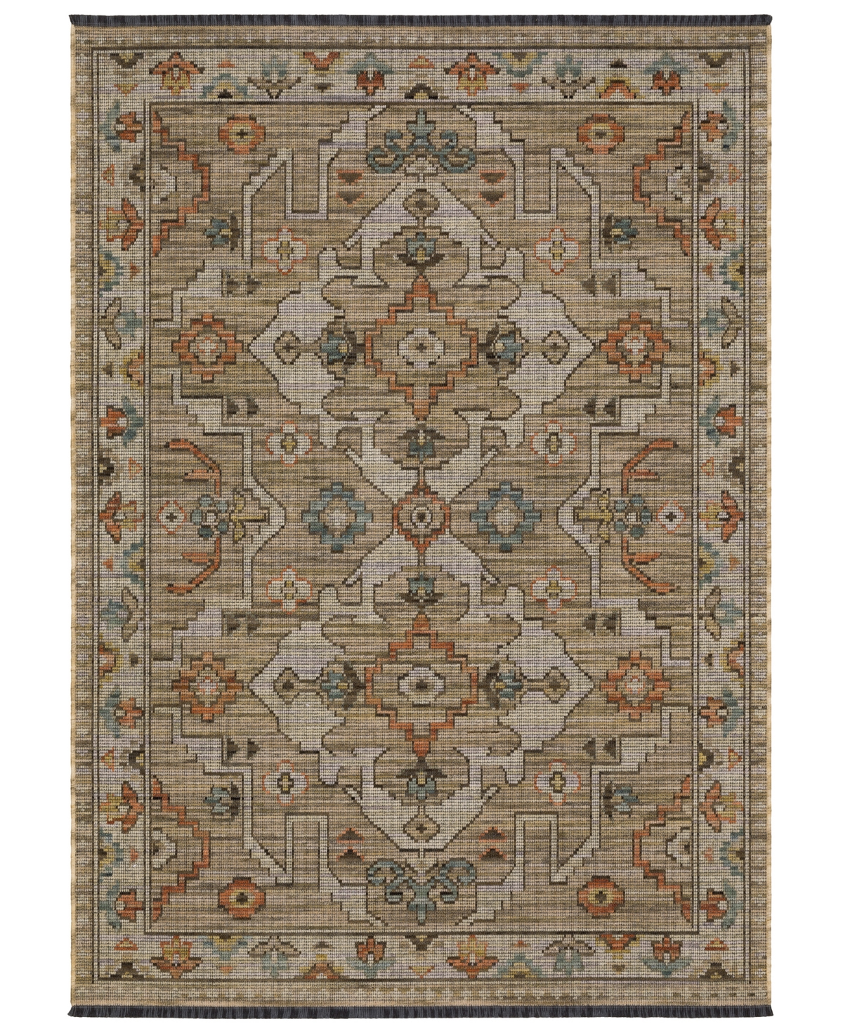 Click here for Oriental Weavers Legacy LGY08 910x1210 Area Rug -... prices