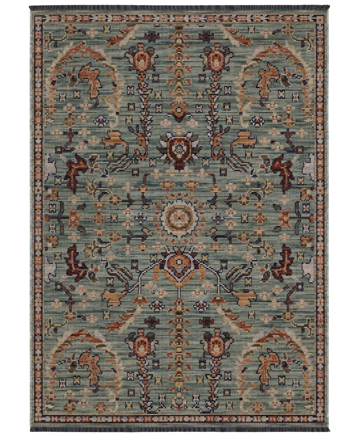 Click here for Oriental Weavers Legacy LGY05 33x5 Area Rug - Blue prices