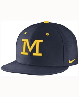 Nike Michigan Wolverines True Vapor Fitted Cap - Macy's