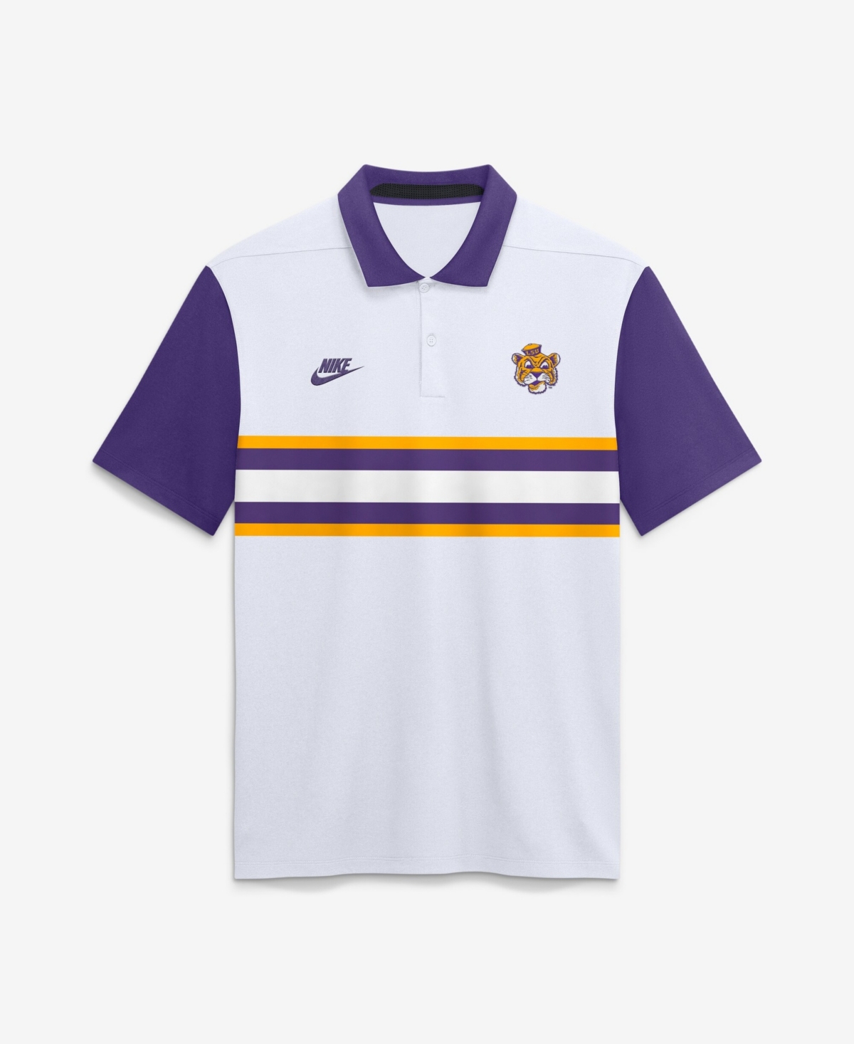 Click here for Nike Mens White Lsu Tigers Legacy Vapor Logo Dri-f... prices